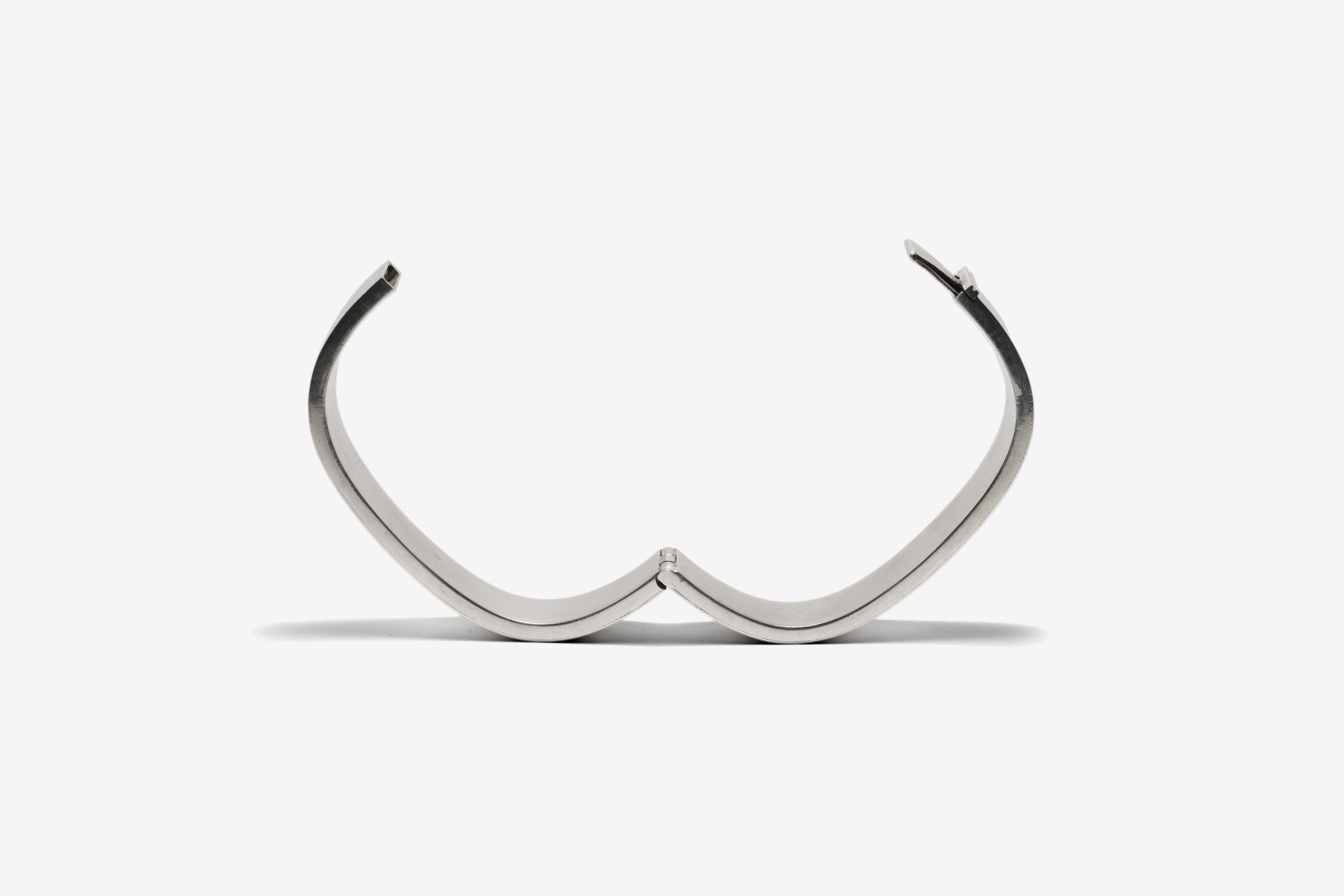 Medium Cube Bangle – Luce The Label